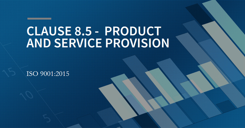 8.5 - Understanding Product and Service Provision